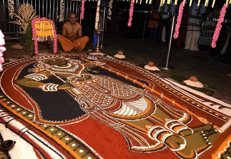 Art of Kalamezhuthu: Traditional Ritual Painting of Kerala